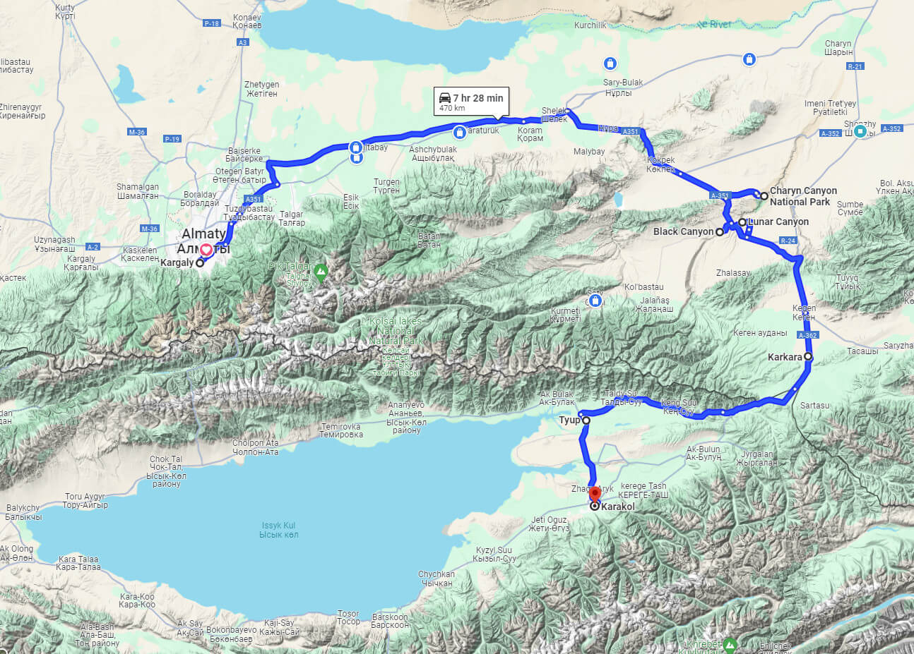 Almaty Karakol transfer • Max from Almaty